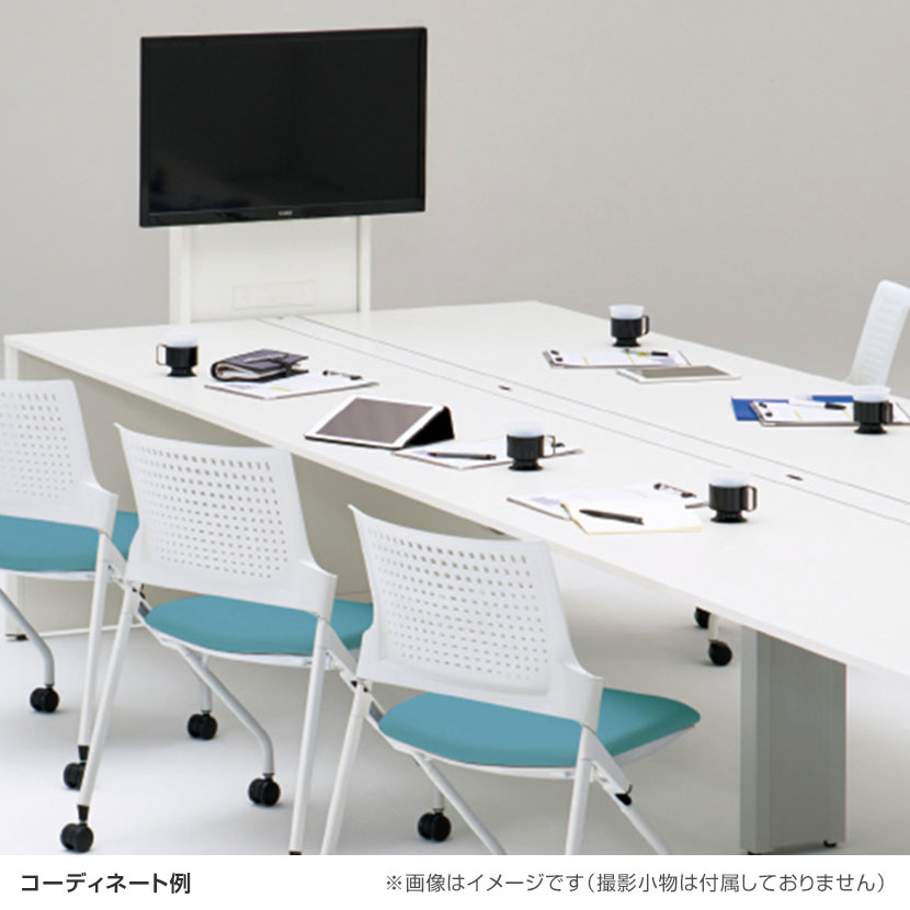 【送料無料】 【本体】ITOKI(イトーキ) INTERLINK R インターリンクRパネル脚・両面タイプエンドセット フリーアドレスデスク 幅3000×奥行1200×高さ720mm CLR ...