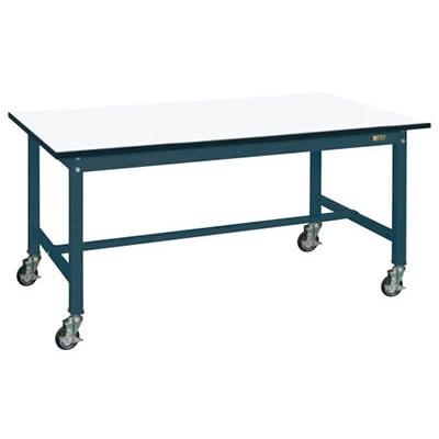 【送料無料】 サカエ 中量作業台KTタイプ 移動式 幅1800×奥行900×高さ830mm KT-703CHMBDの通販 ｜ オフィス家具通販 ...