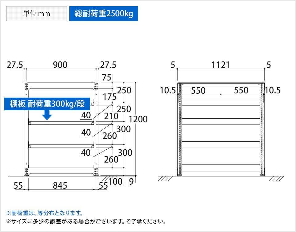 【本体】TRUSCO M3型中量棚 幅900×奥行1121×高さ1200mm 5段 ネオグレー 856-3963の通販 【送料無料】 ｜ オフィス家具通販の【オフィスコム】
