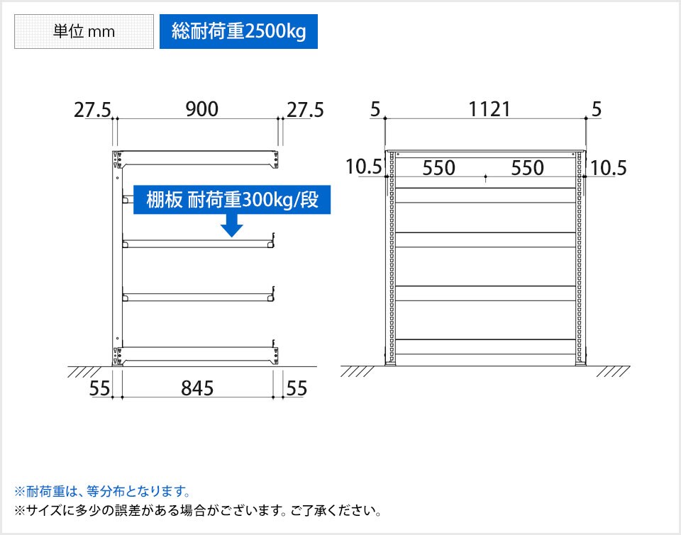 【追加/増設用】TRUSCO M3型中量棚 連結型 幅900×奥行1121×高さ1200mm 5段 ネオグレー 856-3967の通販 【送料無料】 ｜ オフィス家具通販の【オフィスコム】